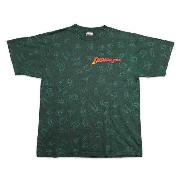 Tultex | Shirts | Vintage Indiana Jones I Hate Bugs Aop Graphic Tshirt ...